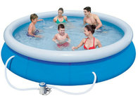 Family Round Large Inflatable Swimming Pool Digital Printing 360 X 90 Cm Customized