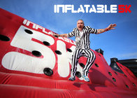 Adult Inflatable Obstacle Course / PVC Tarpaulin Inflatable Sports Games