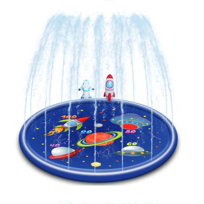 Child Development Water Play Mat Non-Toxic Inflatable Baby Mat Tummy Time Mat for Babies Infants and Toddlers